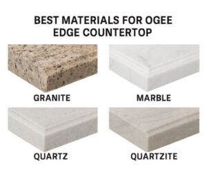Ogee Edge Countertop Profiles – Types, Cost and Benefits